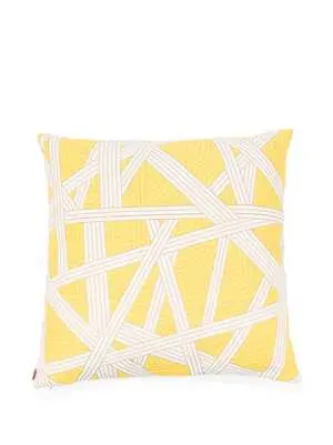 Missoni Graphic-print Knitted Cushion