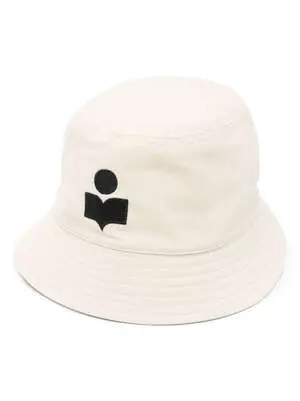 Isabel Marant Haley Bucket Hat - Neutrals