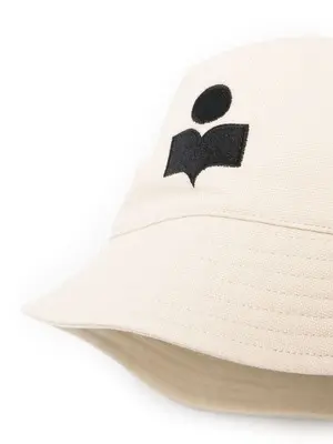 Isabel Marant Étoile Haley Bucket Hat - Neutrals