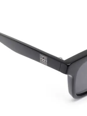 TOTEME Square Frame Sunglasses - Black