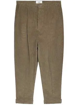 AMI Paris Corduroy Tapered Trousers