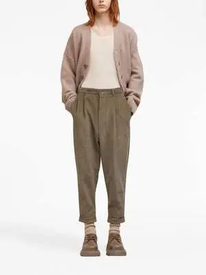 AMI Paris Corduroy Tapered Trousers