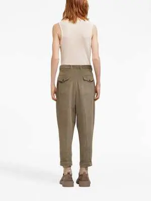 AMI Paris Corduroy Tapered Trousers