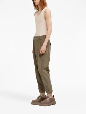 AMI Paris Corduroy Tapered Trousers