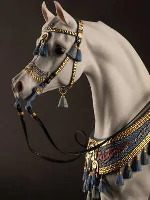 LLADRO Arabian Pure Breed Horse Figurine