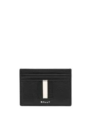 Bally Logo-print Leather Cardholder - Black