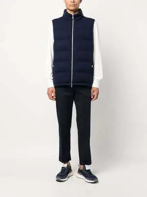 Brunello Cucinelli Ribbed Padded Gilet
