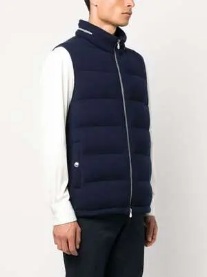 Brunello Cucinelli Ribbed Padded Gilet