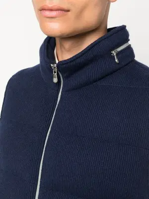 Brunello Cucinelli Ribbed Padded Gilet