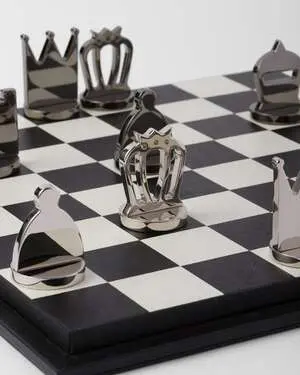 Prada Saffiano Leather Chess Set