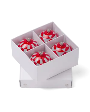 Prada Glass Christmas Ornament Set