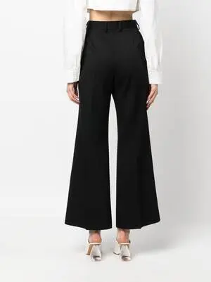 LANVIN Flared Cropped Trousers