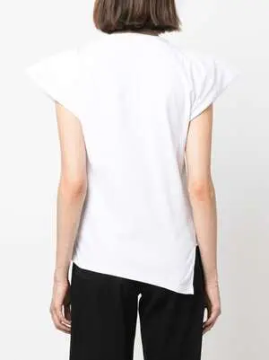 Isabel Marant Étoile Sebani Asymmetric T-shirt - White