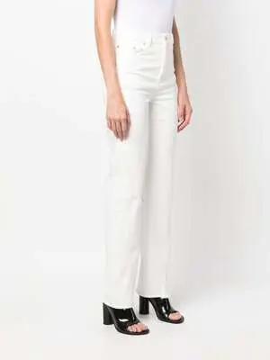 LANVIN Twisted Straight-leg Jeans