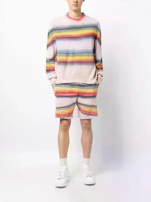 Amiri Tie-dye Track Shorts