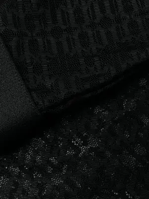 Palm Angels Logo-waistband Lace Briefs
