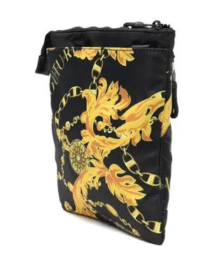 Versace Baroque-pattern Print Messenger Bag