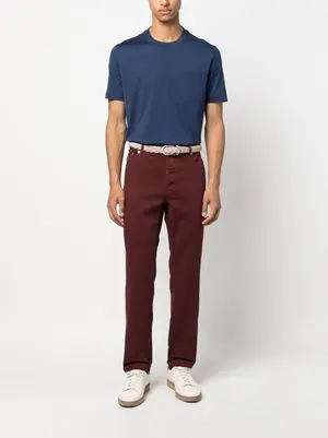 Brunello Cucinelli Mid-rise Straight-leg Jeans - Red