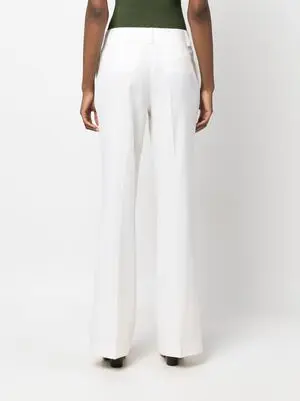 P.a.r.o.s.h Mid-rise Virgin-wool Flared Trousers