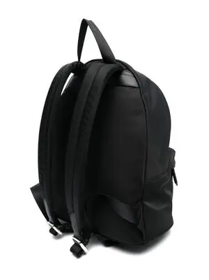 Karl Lagerfeld Logo-patch Faux-leather Backpack