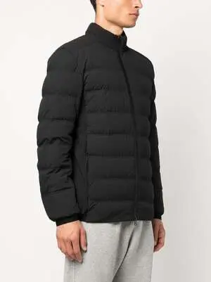 Woolrich Logo-patch Padded Jacket - Black