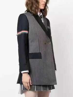 Thom Browne Striped Panelled Jacket