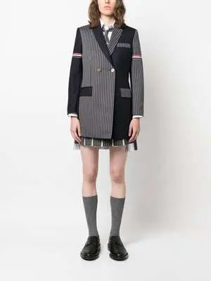 Thom Browne Patchwork Double-breasted Blazer