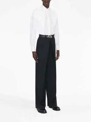 Alexander McQueen Mid-rise Straight-leg Trousers