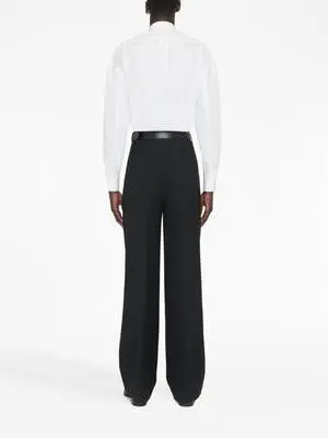 Alexander McQueen Mid-rise Straight-leg Trousers