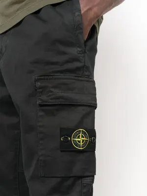 Stone Island Tapered-leg Cargo Trousers