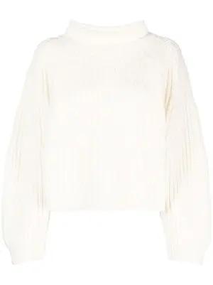 Fabiana Filippi Chunky Ribbed Roll-neck Jumper