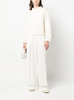Fabiana Filippi Chunky Ribbed Roll-neck Jumper