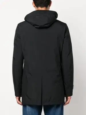 Herno Detachable Hood Parka - Black