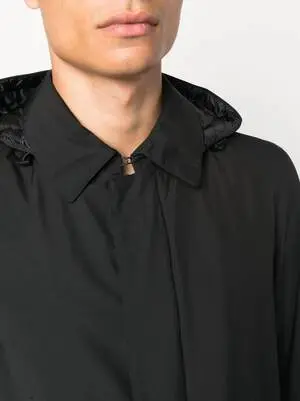 Herno Detachable Hood Parka - Black