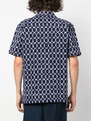 Orlebar Brown Howell Geo Short-sleeve Shirt