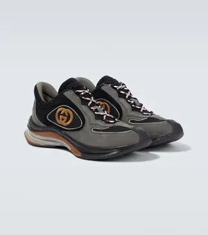 Gucci Run Suede Sneakers