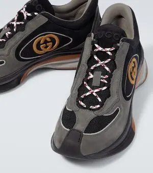 Gucci Run Suede Sneakers