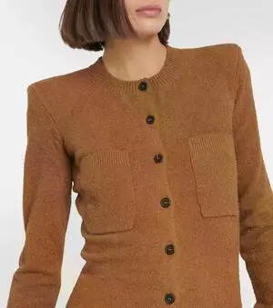Wardrobe.NYC Cotton-blend Cardigan - Black