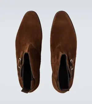 John Lobb Mason Suede Chelsea Boots