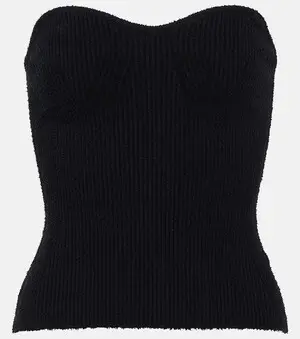 Black Knit Tops