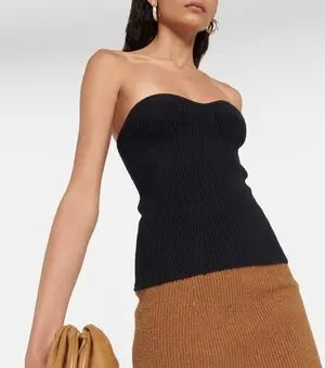 Wardrobe.NYC Ribbed-knit Top