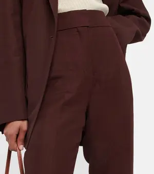 Jacquemus Le Pantalon Tibau Trousers - Brown