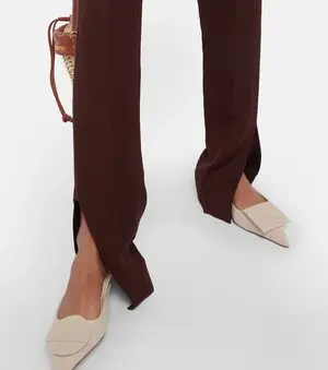 Jacquemus Le Pantalon Tibau Trousers - Brown