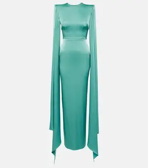 Alex Perry Bennett Satin Gown