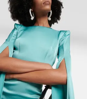 Alex Perry Bennett Satin Gown