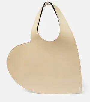 Coperni Coperni Heart Medium Shoulder Bag Beige