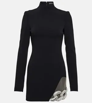 David Koma Embellished Bodycon Minidress