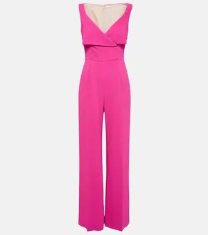 EMILIA WICKSTEAD Antica Crêpe Jumpsuit - Pink