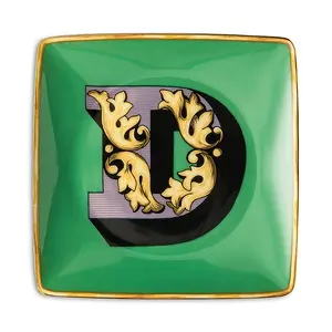 Versace Holiday Alphabet Canape Dish - D