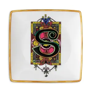 Versace Holiday Alphabet Canape Dish - S
